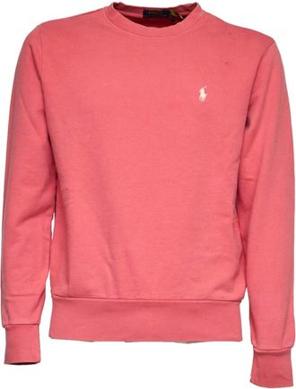 Polo Ralph Lauren Homme, Sweatshirts et sweats &agrave; capuche, Rouge, Taille: S Girocollo