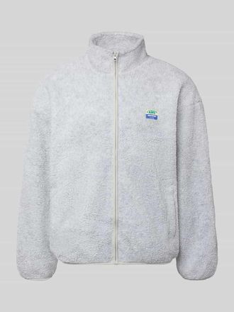 American Vintage Sweatjacke mit Logo-Patch Modell HOKTOWN