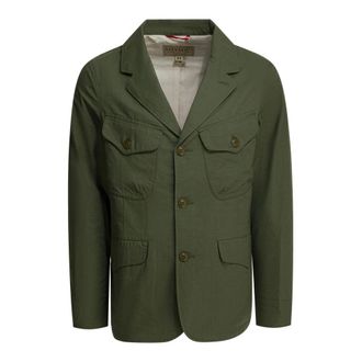 Manifattura Ceccarelli Bush Jacket - - Jackets - Herren - Gr&uuml;n - 2XS