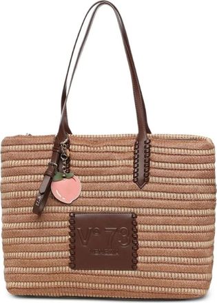 V&deg; 73 Femme, Sacs, Brun, Taille: ONE Size Cassie Shopping Bag