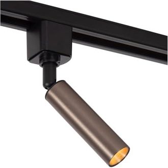 Lucide Lucide TRACK KEONI Schienenstrahler - 1-Phasen Stromschiene/Schienensystem - 1xG9 - Kaffee (Verlängerung)