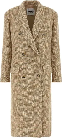 Isabel Marant Knielanger Mantel - Beige