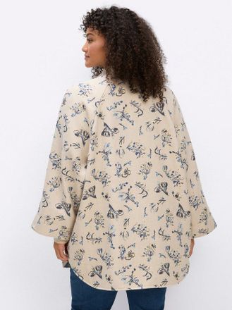 Sheego Winterjacke Cape 3/4-Arm