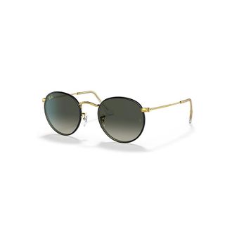 Ray-Ban Round Metal Full Color Legend Sonnenbrillen Gold Fassung Grau Glas 50-21