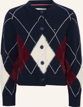 Tommy Hilfiger Strickjacke blau