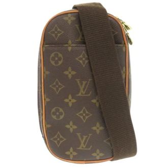 Louis Vuitton Pre-owned Canvas crossbody-taschen - - Pre-owned - Damen - Braun - ONE SIZE
