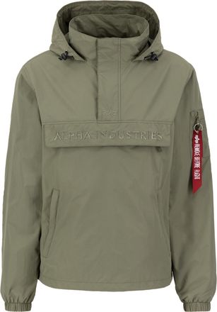 Alpha Industries Alpha Industries Anorak Embroidery Logo Anorak f&uuml;r Herren Olive