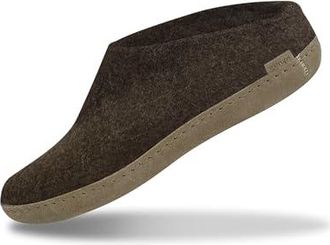 Glerups dk B Slipper Mixte Adulte Pantoufles en Feutre,Chaussons, Marron (Nature Brown),43 EU