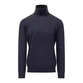FILIPPO DE LAURENTIIS Homme, Pulls, Bleu, Taille: 3XL Ml R.Merino Turtleneck