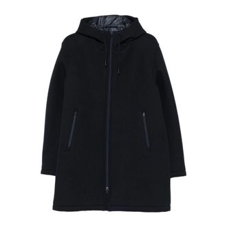Herno Kapuzenjacke aus technischem Gewebe - - Coats - Herren - Blau - L