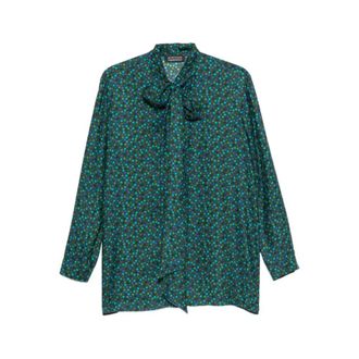 Gianluca Capannolo Femme, Blouses et Chemises, Vert, Taille: 42 FR Blouses