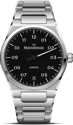 MeisterSinger Kaenos, Automatikwerk, Schwarz Herrenuhr KS902