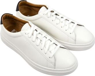 BOSS Homme Kieran_Tenn_allt Baskets de Tennis, Naturel, 43 EU