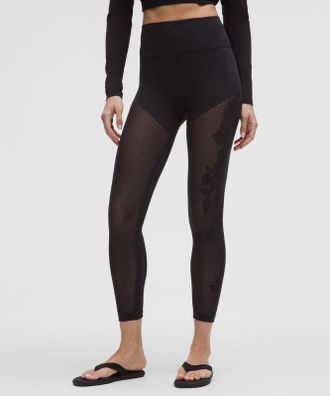 lululemon Legging 7/8 RevealKnit Floral taille haute pour Femmes - Taille 0