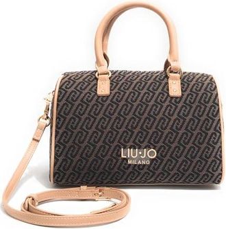 Liu Jo Sac femme sac Evrim Satchel S jacquard tête de mûre BS26LJ13 AA6052 T378A Taille du sac: Moyenne