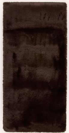 Max Mara Schal Piacere Aus Kunstfell braun