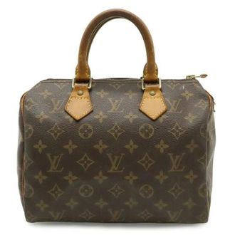 Louis Vuitton Pre-owned Speedy 25 Monogram Handbag - Femme - Pre-owned - Brun - Taille: ONE Size
