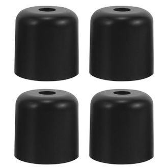 Hemobllo 4 St&uuml;ck M&ouml;belbeine aus Robustem Pp Schraubf&uuml;&szlig;e 2 Zoll Schwarz Ersatzbeine f&uuml;r Sofa Stuhl Kommode und Schrank Universell Einsetzbar