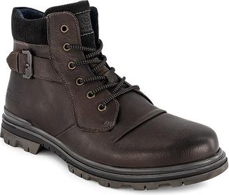 Bugatti Herren Schnürboots braun Leder