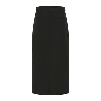 Kaffe Femme, Jupes, Noir, Taille: 46 FR Jupes Midi