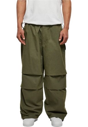 Urban Classics Wide Cargo Pants M&auml;nner Cargohose Oliv XXL 100% Baumwolle Basics, Streetwear