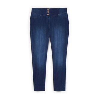 Fiorella Rubino Damen, Jeans, Blau, XLGr&ouml;&szlig;e