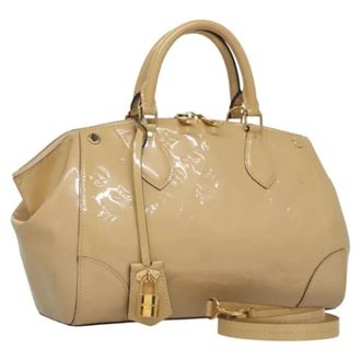Louis Vuitton Pre-owned Cuir sacs-louis-vuitton - Femme - Pre-owned - Beige - Taille: ONE Size