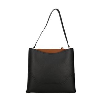 Twinset Saffiano-Effekt Beuteltasche - - Bags - Damen - Schwarzk - ONE SIZE