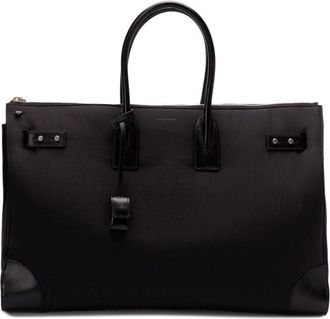 Saint Laurent Reisetasche aus Leder - Schwarz