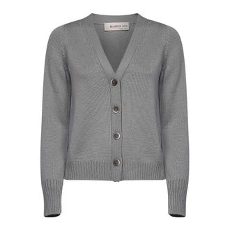 Blanca Vita Cardigans - - Knitwear - Damen - Grau - XS