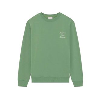 Dr&ocirc;le de Monsieur Homme, Sweatshirts et sweats &agrave; capuche, Vert, Taille: XL SweaT-shirt &agrave; Imprim&eacute; au Dos