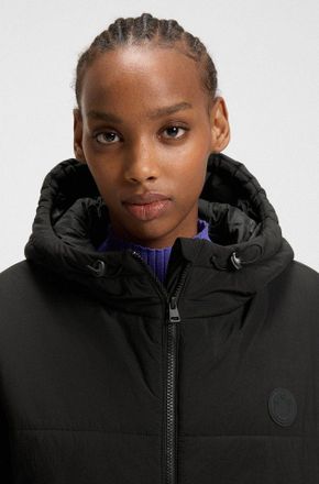 HUGO BOSS Steppjacke Freya Relaxed Fit, mit Kapuze