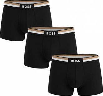 HUGO BOSS Homme, Sous-v&ecirc;tements, Noir, Taille: S Boxer Briefs Pack