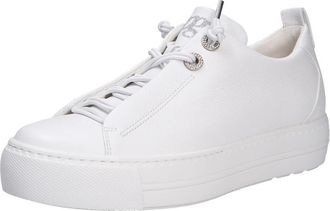 Paul Green L&auml;ssige Leder-Sneakers - - Shoes - Damen - Wei&szlig; - 40 EU