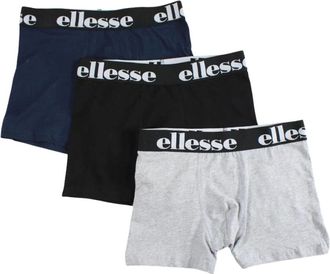 Ellesse Homme, Sous-v&ecirc;tements, Multicolore, Taille: S Pack de 3 boxers