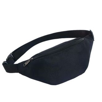 Generic Bauchtasche für Damen und Herren, Sporttasche, lässig, Messenger, Outdoortasche, Uni, leicht, faltbar, für Reisen, Sport, mit Reißverschluss, Hüfttasc