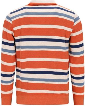 Hajo Sweatshirt Sweatshirt in Multicolorstreifen - stay fresh-Qualit&auml;t