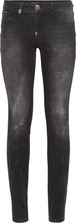 Philipp Plein Femme, Jeans, Noir, Taille: W31 Only Time Jeggins