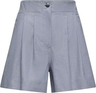 Moncler Femme, Shorts, Bleu, Taille: 38 FR Shorts