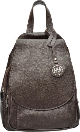 Roberta M Kastanienbraun Rindsledertasche