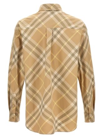 Burberry Mens Beige Cotton Blouse