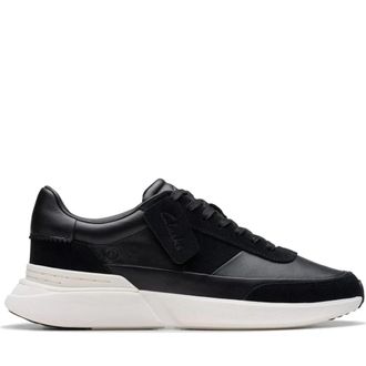 Clarks Schwarze Freizeit-Sneaker f&uuml;r M&auml;nner - - Shoes - Herren - Schwarzk - 44 EU