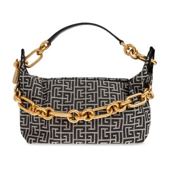 Balmain Femme, Sacs, Noir, Taille: ONE Size Sync Medium Handbag