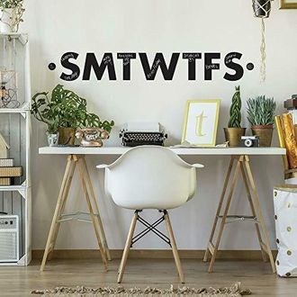 RoomMates Wandtattoo, Vinyl, bunt, 4 Blätter-9 Teile-22,9 x 44,1 cm