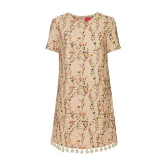 La DoubleJ Mini Swing Kleid - - Dresses - Damen - Beige - XS