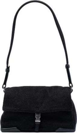 Prada Pre-owned Mesh Shoulder Bag - Femme - Pre-owned - Noir - Taille: ONE Size