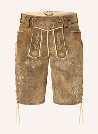 Beckert Beckert Trachten-Lederhose Metternich Aus Hirschleder braun