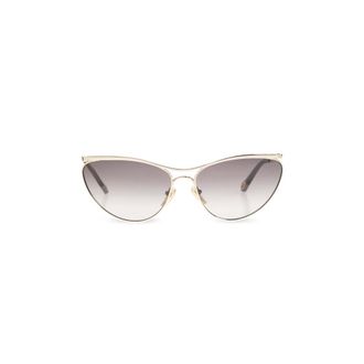 Chlo&eacute; Femme, Accessoires, Gris, Taille: 62 MM Cat Eye Lunettes de soleil