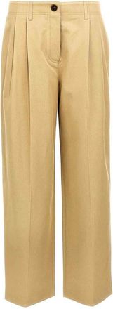 Toteme Casual Hose - Beige