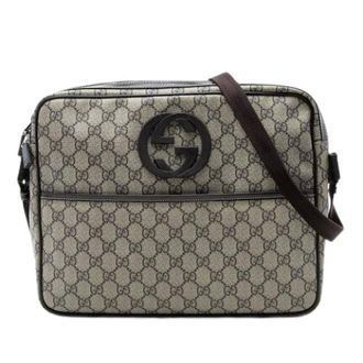 Gucci Sac bandouli&egrave;re Pre-owned en toile - Femme - Pre-owned - Beige - Taille: ONE Size